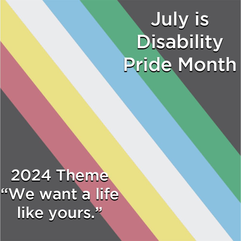 Disability Pride 2024 - Hearts of Glass